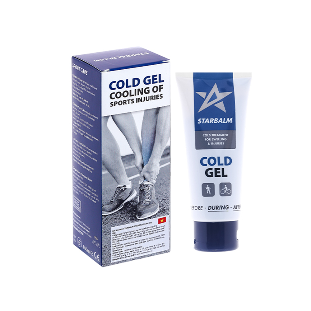 Starbalm Cold Gel - Gel làm lạnh hỗ trợ điều trị nhanh chấn thương, đau ...