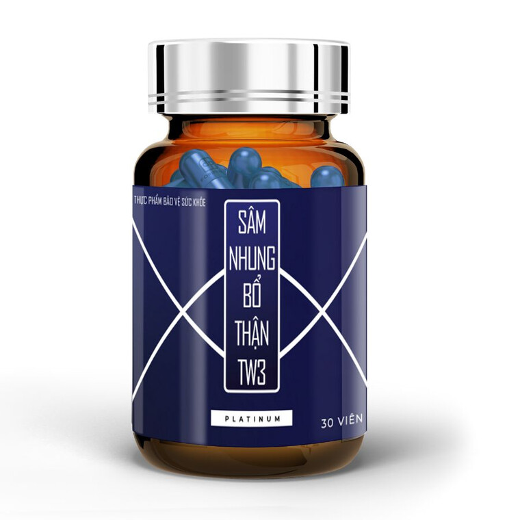 TPBVSK SÂM NHUNG BỔ THẬN TW3 PLATINUM (Hộp 30 viên)